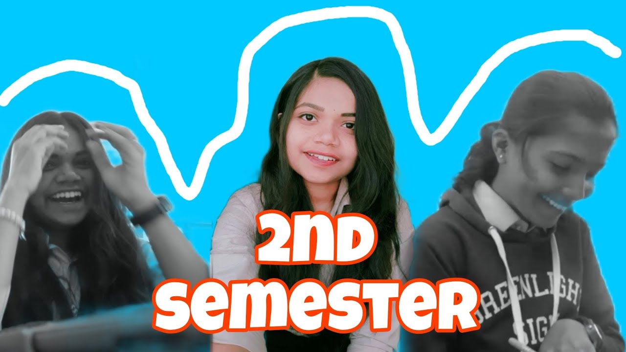 College life in 2nd semester || study,fun&challenge || kruthikagowda ...