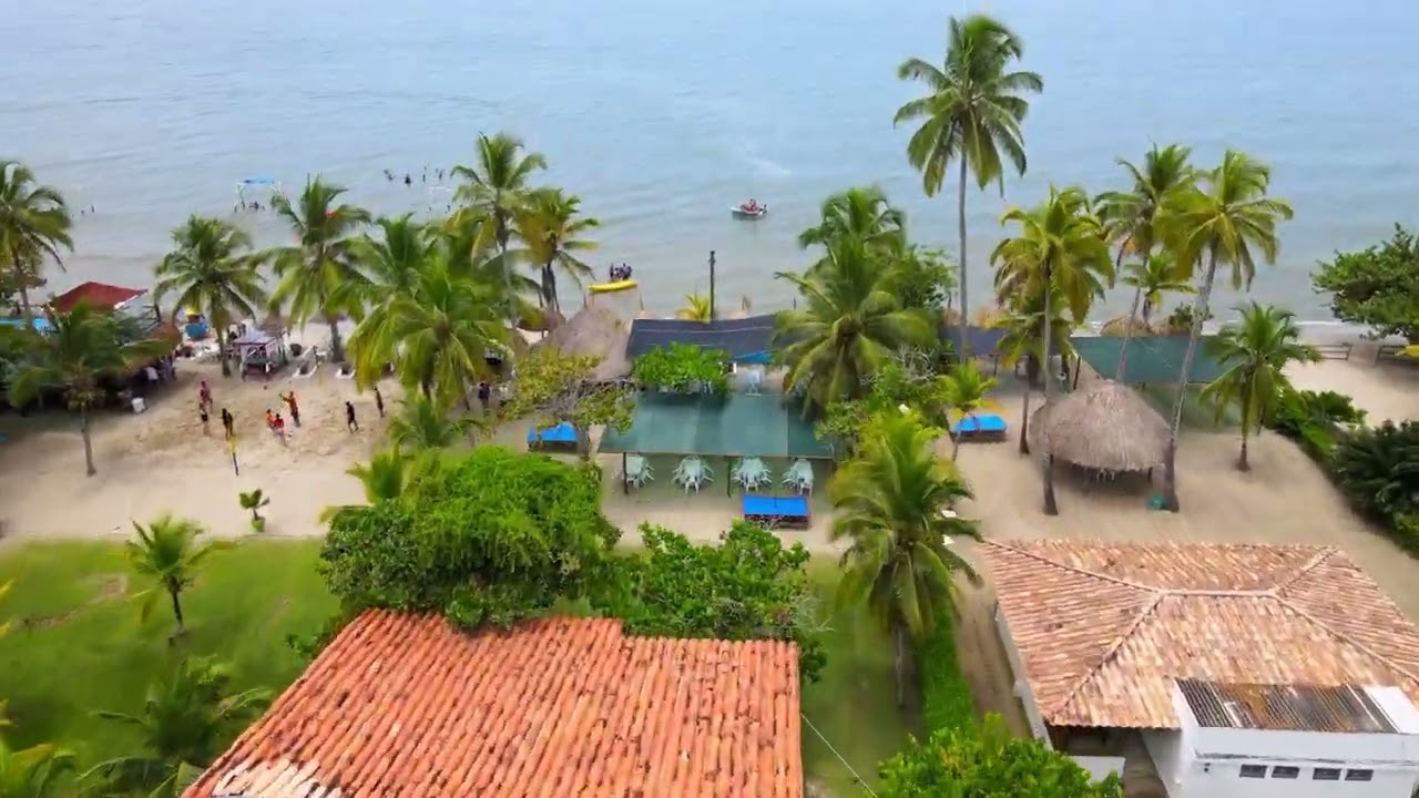 Hotel Camino Verde, Playa El Frances, Tolu- Sucre COLOMBIA - YouTube