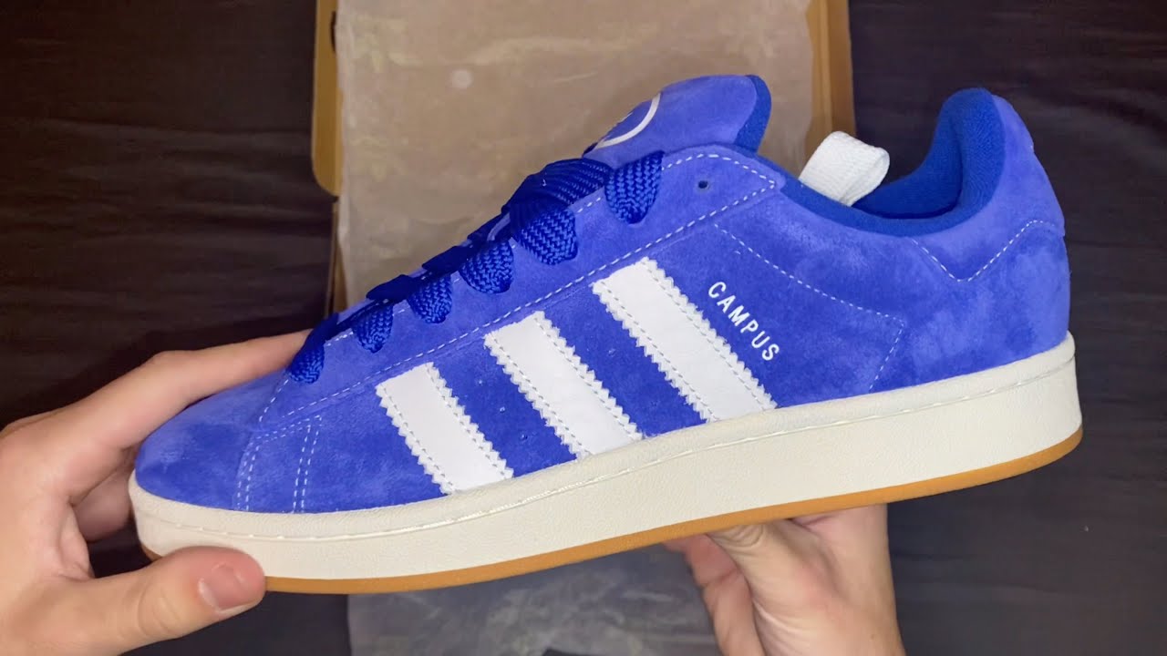 UNBOXING ADIDAS CAMPUS 00s LUCID BLUE / Details - YouTube