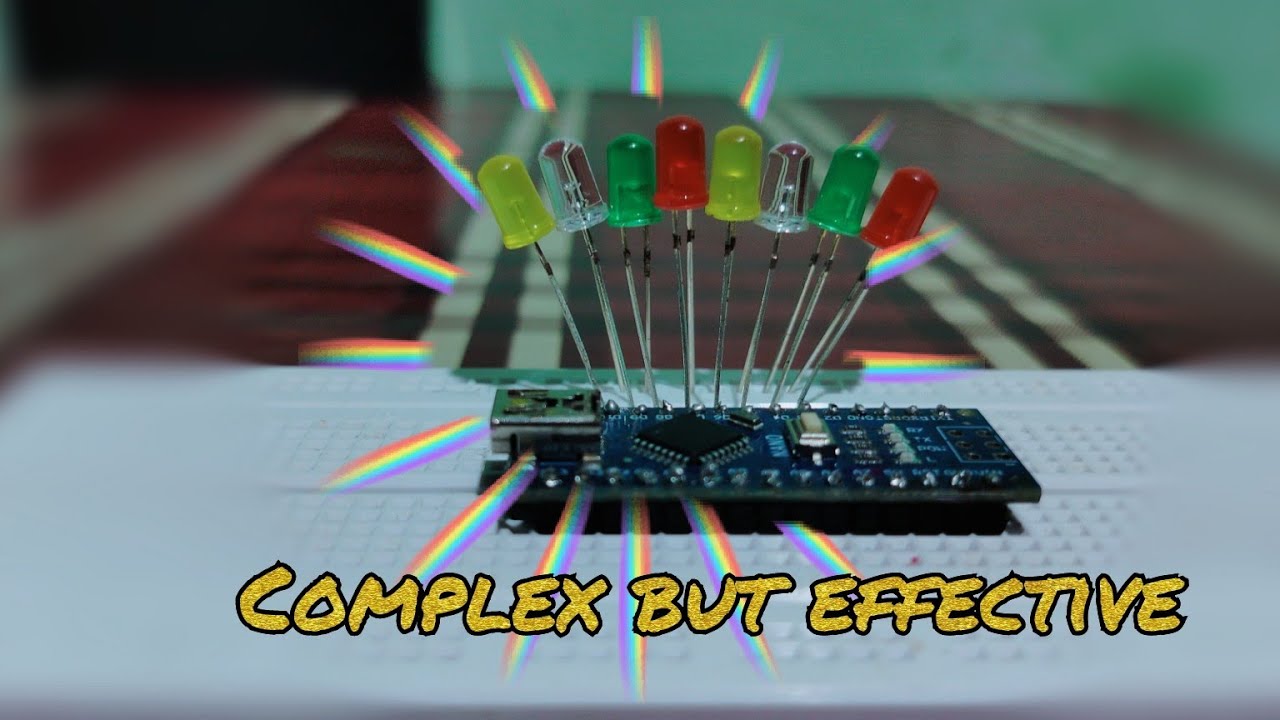 Unleash the Magic of Light: Create an Arduino Nano LED Chaser with 6 ...