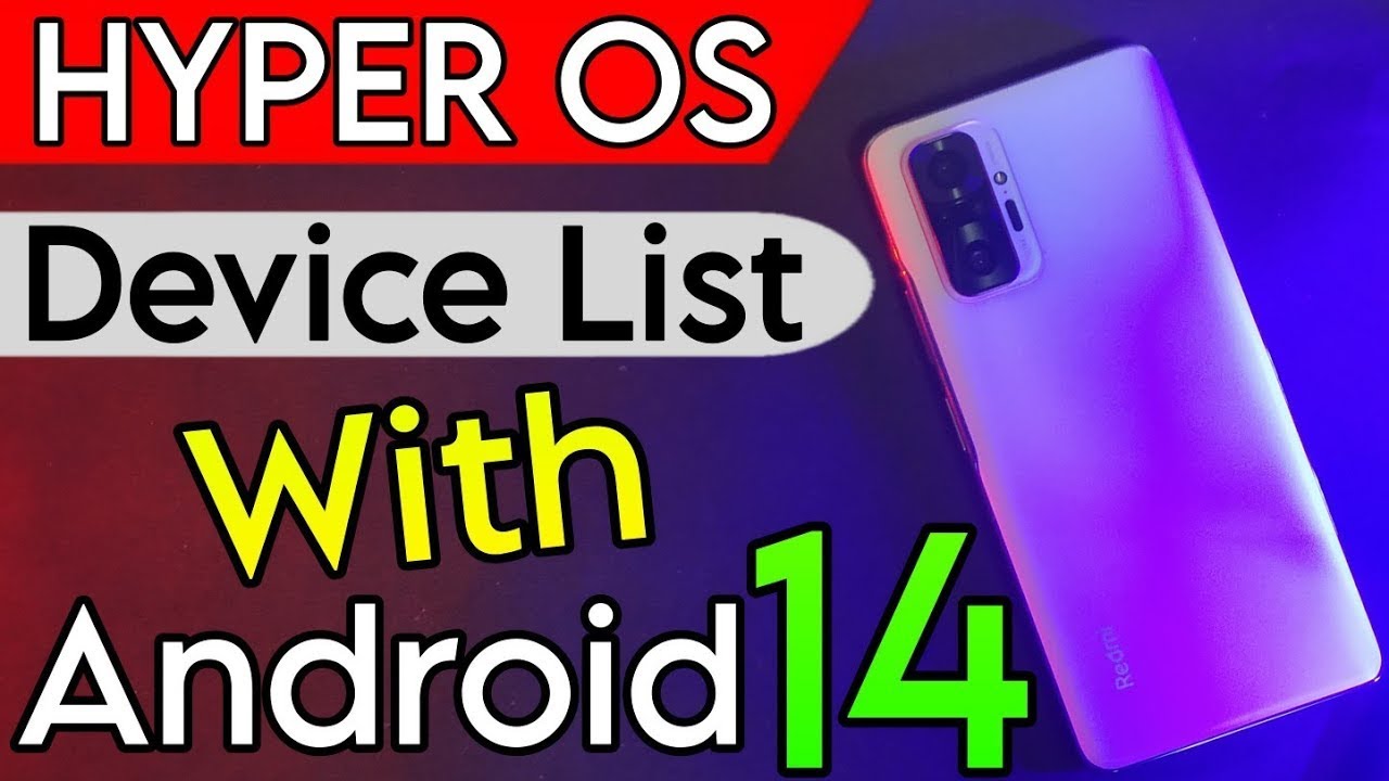 Hyper OS Update: The Ultimate Device List - YouTube