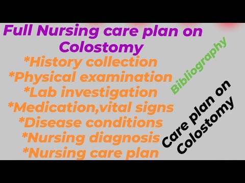 Nursing care plan on Colostomy।।full nursing care plan। sukhman kaur ...