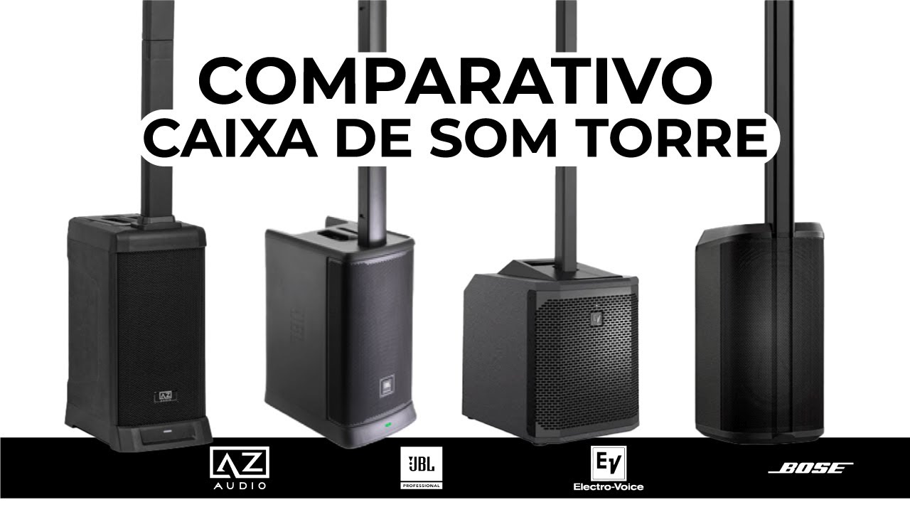 NEO PRO8, EON ONE MK2, EVOLVE 30M, L1 PRO8 - Caixa Som Torre Vertical Array | VÍDEO COMPARATIVO ...