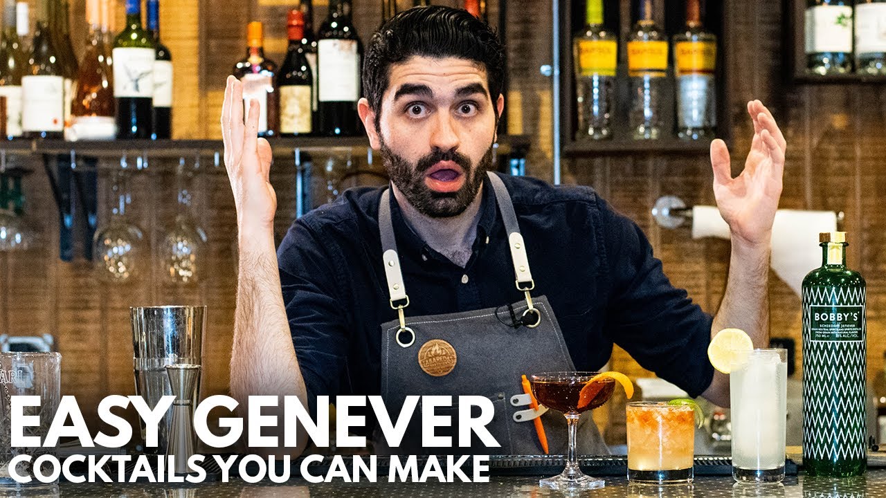 3 Incredible Genever Cocktails YOU CAN MAKE - YouTube