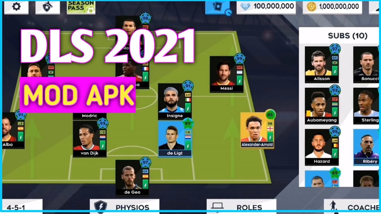 Dream League Soccer 2021 Mod Apk | How To Download DLS 2021 MOD APK ...