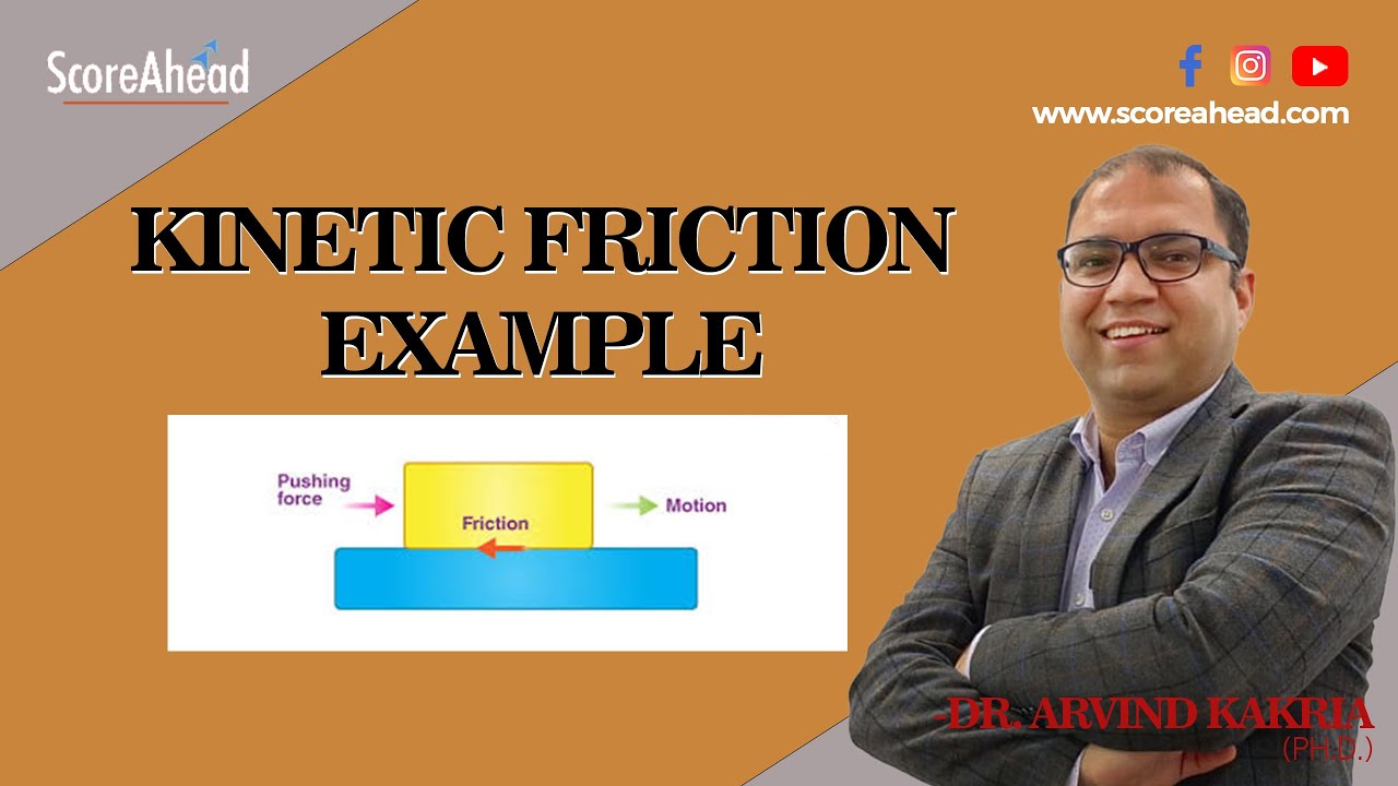 5 Kinetic friction example - YouTube