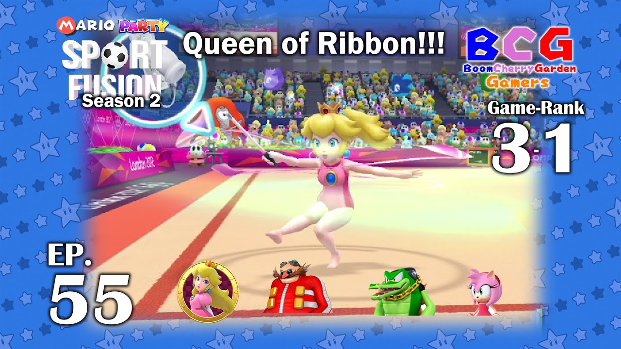 Mario Party Sport Fusion SS2 EP 55 - Captain MD 3 Game 5 - Peach-Dr ...