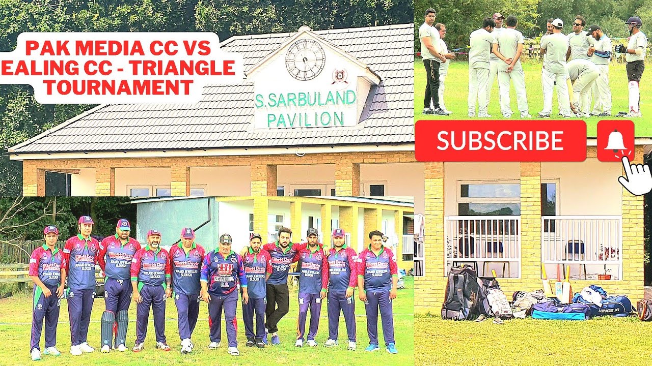 Pak Media CC vs Ealing CC - Triangle Tournament - YouTube