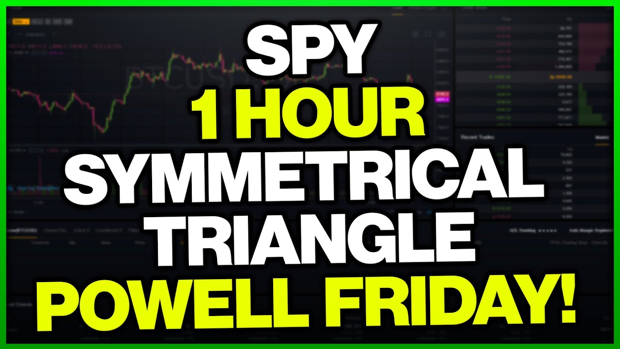 ⚠️ SPY 1 Hour Symmetrical Triangle 🔑 | Stock Market Update | SPY S&P ...