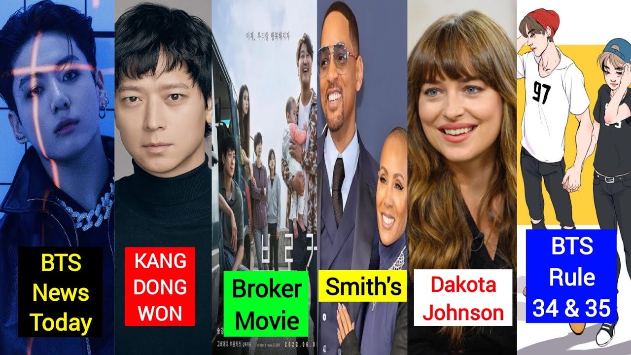 BTS News - Kang Dong Won, Broker Movie, Jada Pinkett Smith, Dakota ...