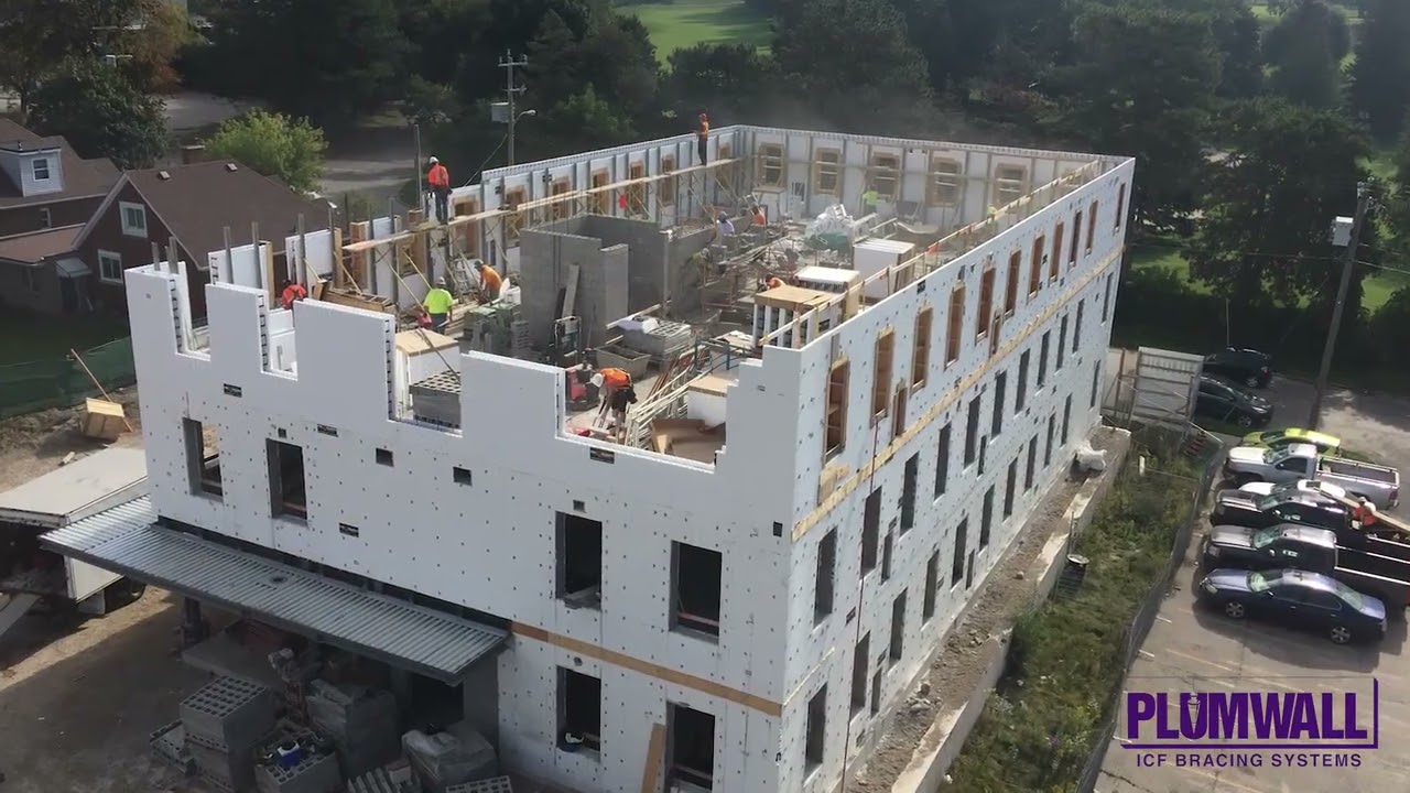 Habilitation, Kitchener, Ontario Canada built with Fox Blocks - YouTube