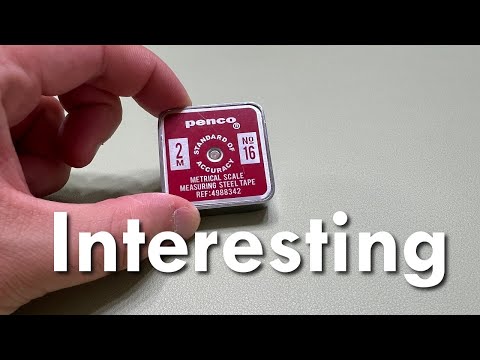 A cool EDC tape measure - the elusive Penco tape measure