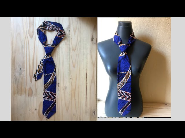 Necktie Dress Tutorial DIY Dapper Tie WeAllSew