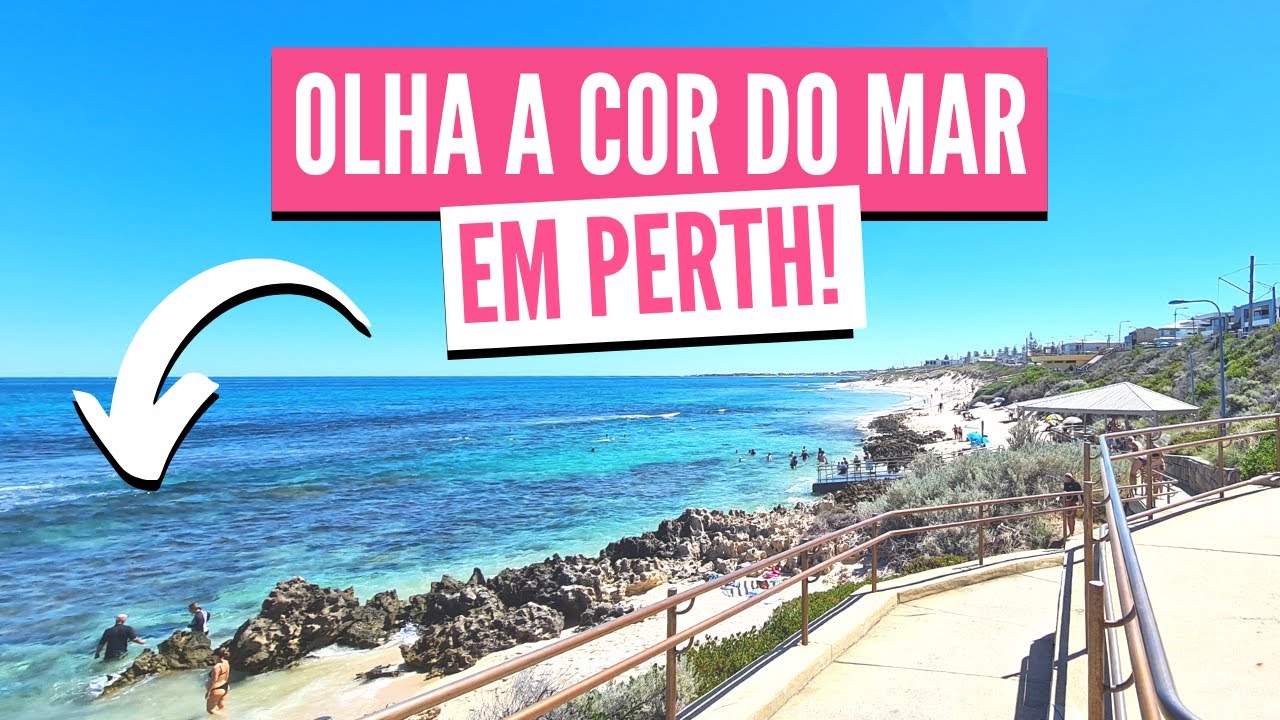 COMO SÃO AS PRAIAS DE PERTH NA AUSTRALIA - YouTube