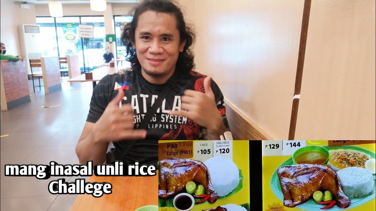 NEW RECORD | UNLI RICE CHALLENGE at mang inasal ROAD TO 1K SUBSCRIBERS ...