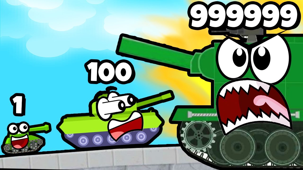 ЭВОЛЮЦИЯ САМОГО СИЛЬНОГО ТАНКА, МАКСИМАЛЬНЫЙ УРОВЕНЬ! | Labo Tank - YouTube