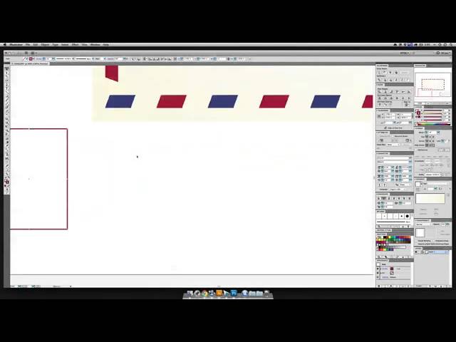 Quick Tip: How to make a Classic Air Mail Envelope with Adobe ...