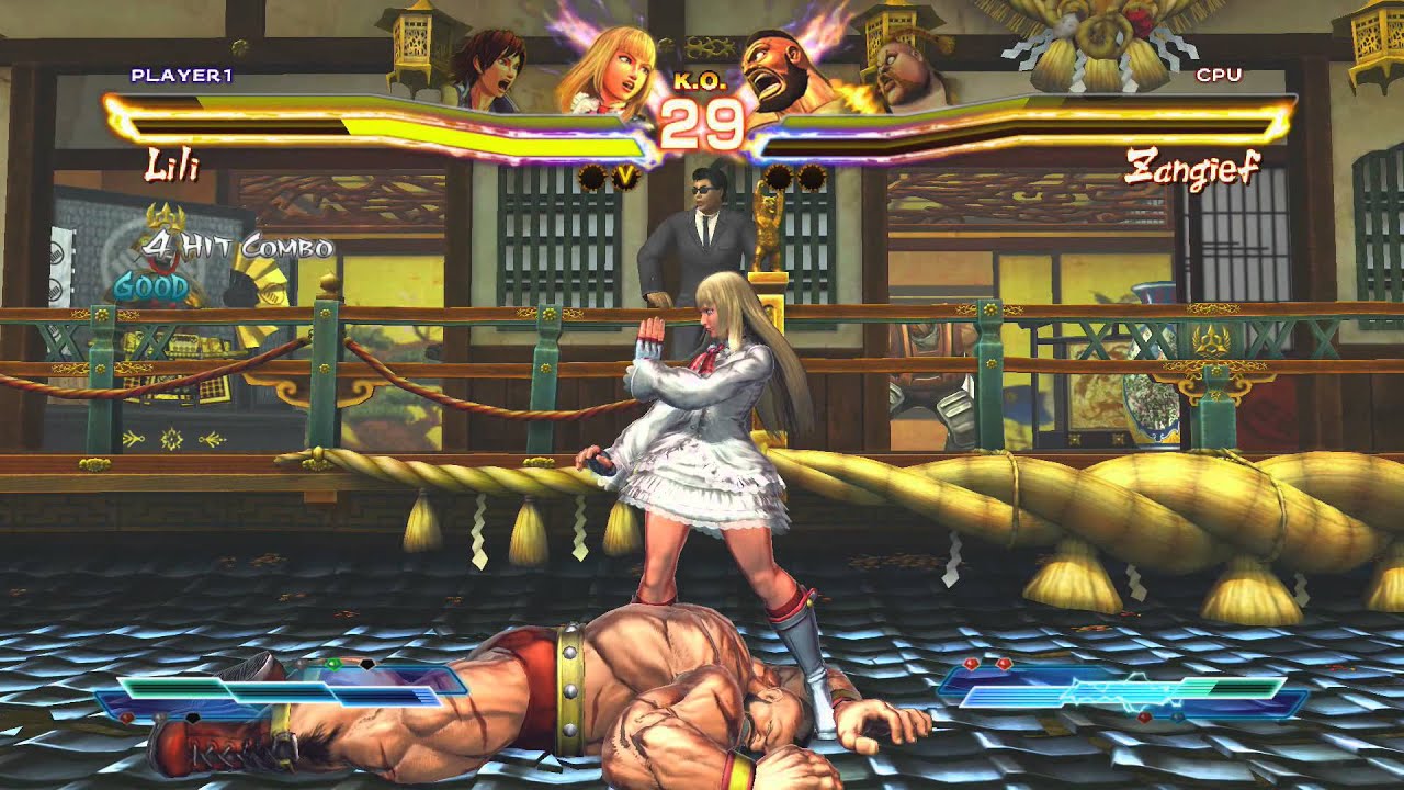 [HD]Let's Play Street Fighter X Tekken[Arcade][Asuka & Lili] - YouTube