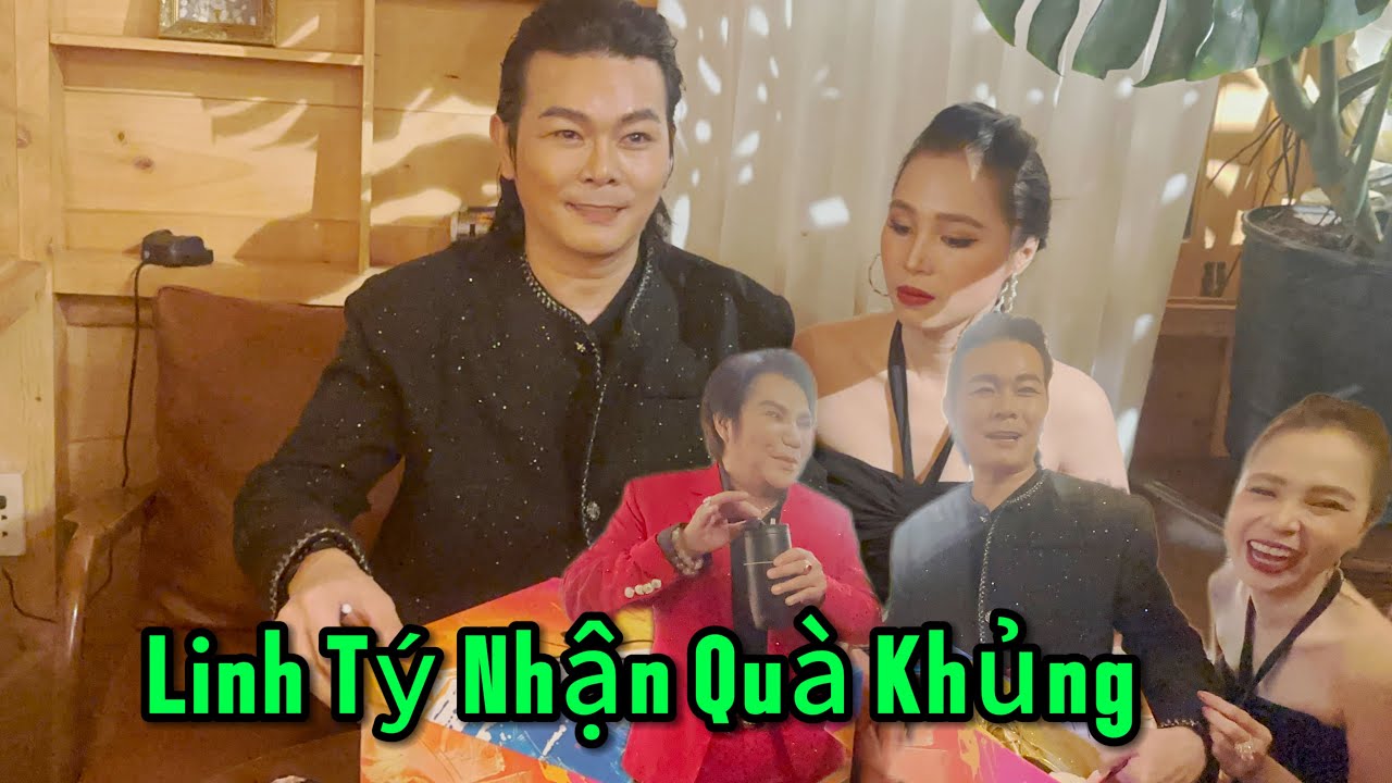 Linh Tý Bích Trâm Tới Nơi Diễn Nhận Quà Khủng Từ Ba Tâm - YouTube