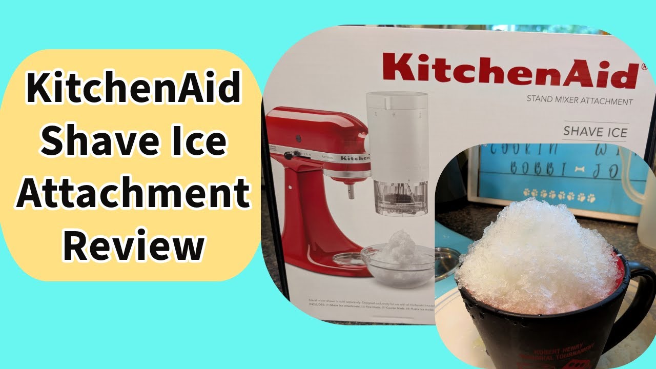 KitchenAid Shave Ice Attachment Review #kitchenaid - YouTube