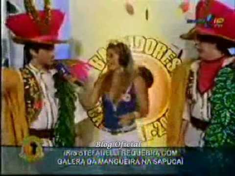 Íris nos  bastidores do Carnaval 2009 - Rede Tv  de: 23/02/09 ( partes 5,6 e 7 )