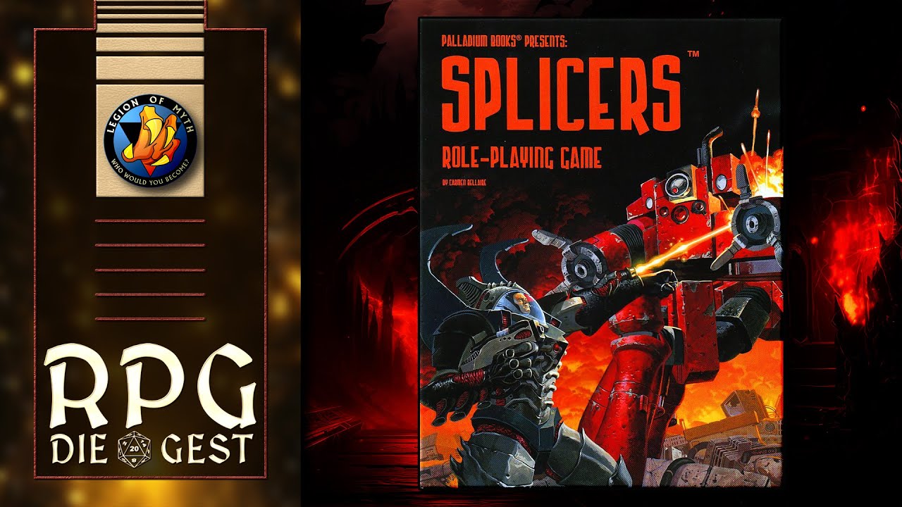 Palladium Books Megaverse: Dive into the Thrilling World of Splicers ...