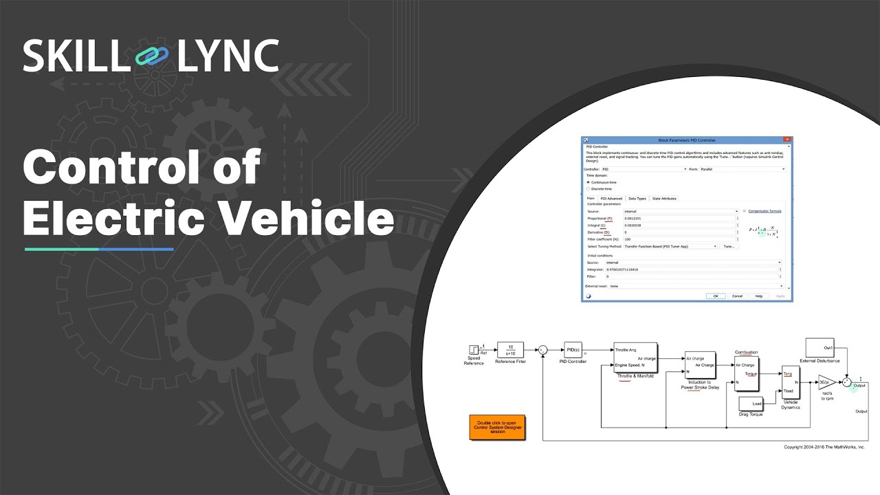 Control of Electric Vehicle | Course Demo - YouTube