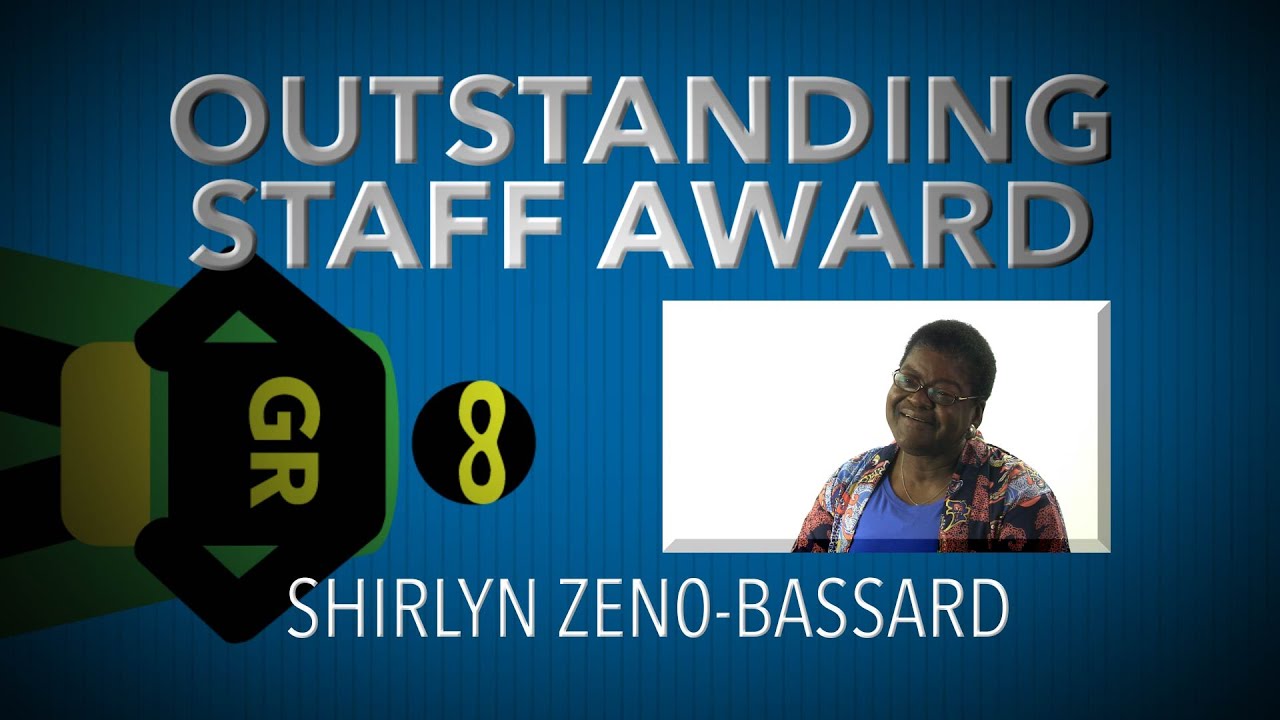 Outstanding Staff Award - Shirlyn - YouTube