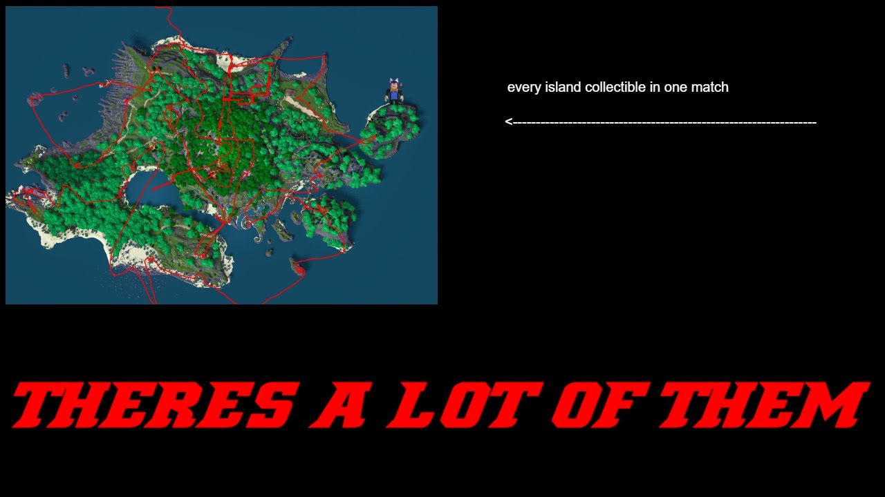 every isle collectible in one match (((((() - YouTube