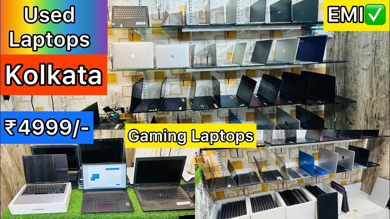 Cheapest Laptops in Kolkata | Used Laptop Market | Second Hand Gaming ...