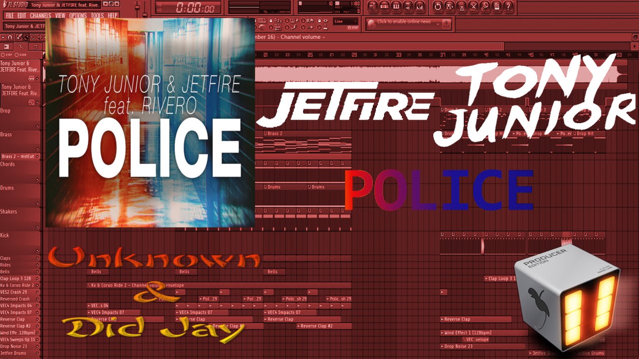 Tony Junior & JETFIRE feat. Rivero - Police (FL Studio FULL Remake ...