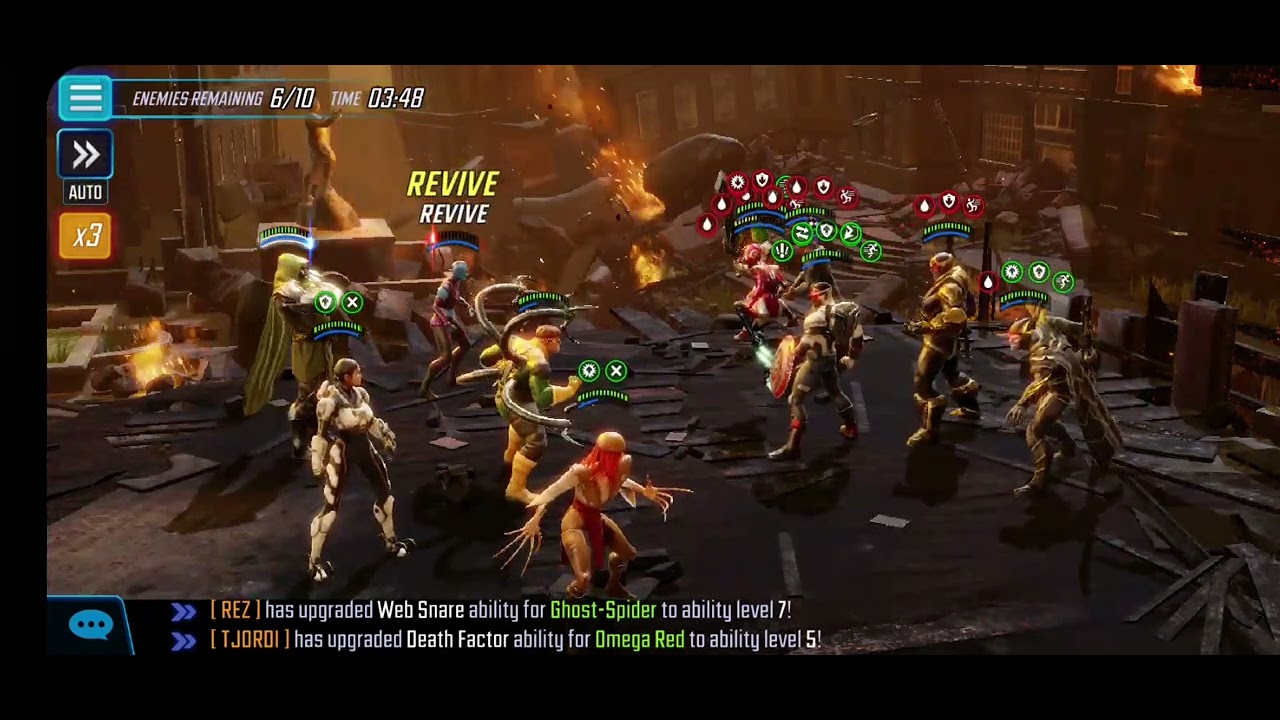 Marvel Strike Force Doom Raid. Tech Node 2 - YouTube