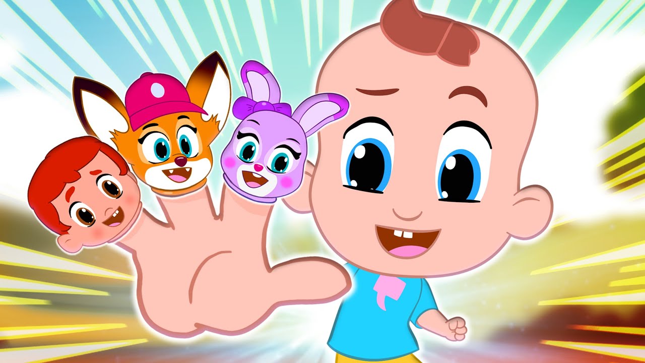 The Finger Family 🦊 Baby Family Kids Cartoon Funny Stories for Kids ...