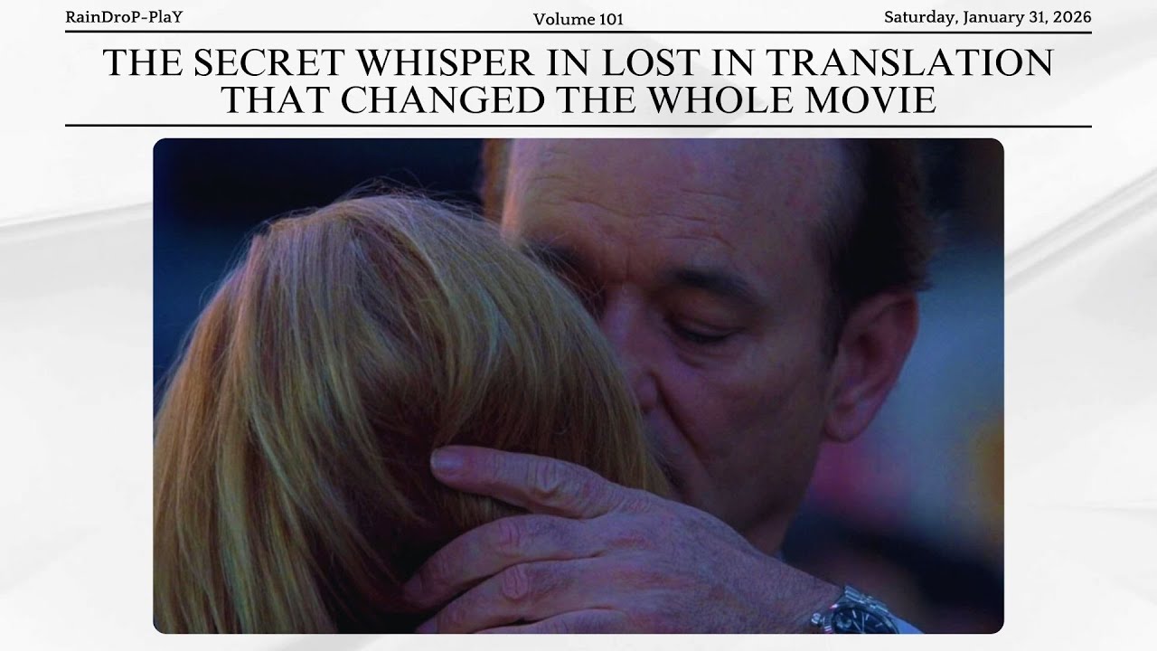 The Secret Whisper in Lost in Translation That Changed the Whole Movie ...