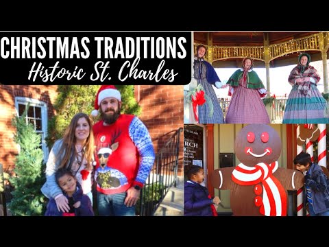 CHRISTMAS TRADITIONS || Main Street St. Charles, Missouri - YouTube