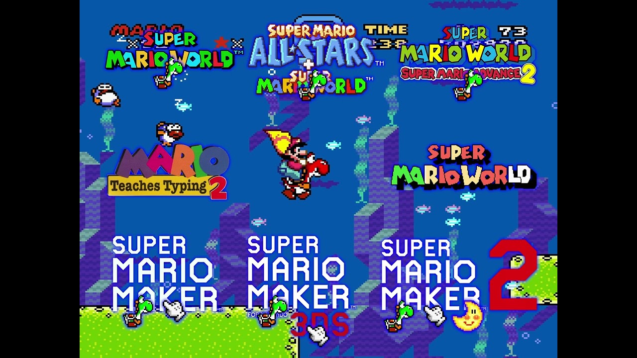 Super Mario World Underwater Theme Ultimate Mashup (700 Subscribers ...