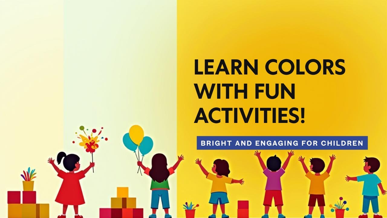 KIDS LEARN COLORS THROUGH OBSERVATION AND SING THEM - YouTube