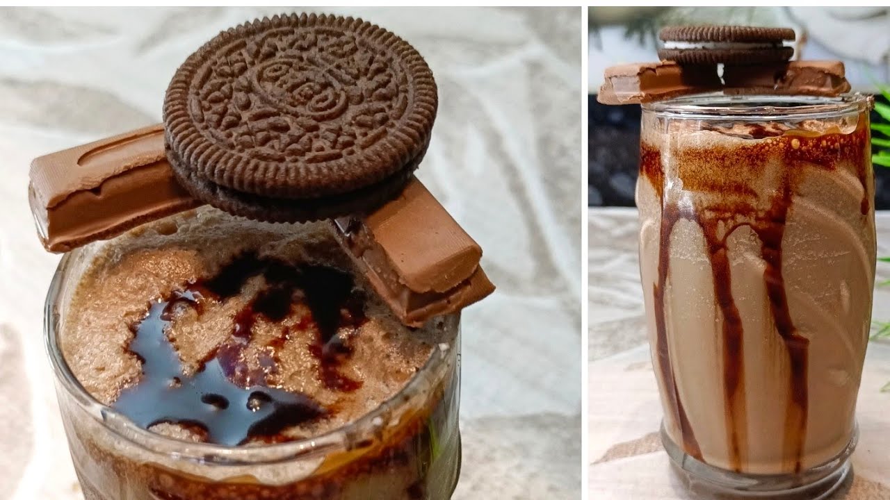 Chocolate Milkshake Recipe | Milkshake Recipe | Oreo Kit Kat Milkshake ...
