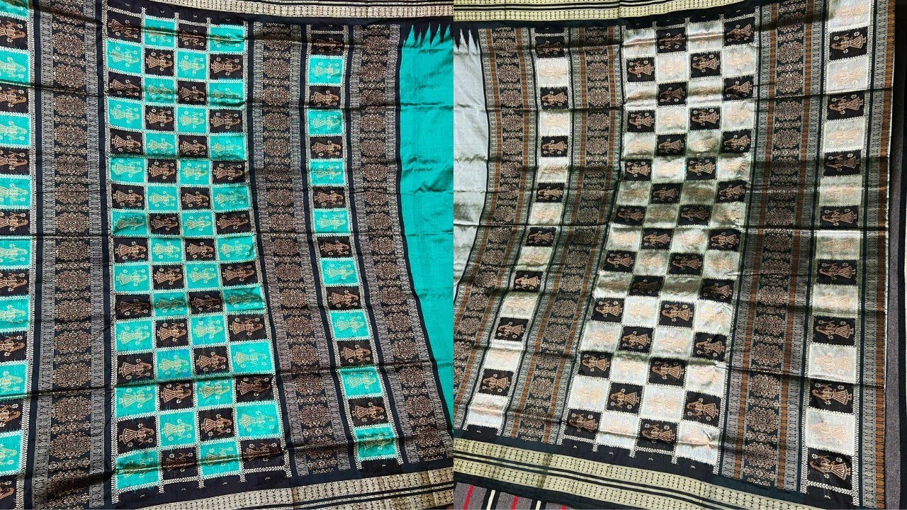 Sambalpuri Mix Patil Design patta Saree with Blouse pc l Online order ...