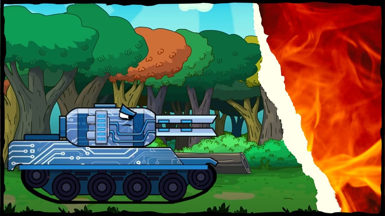 Trò chơi bắn xe tăng quái vật mới p4 | Super Tank Cartoon | Phim hoạt ...