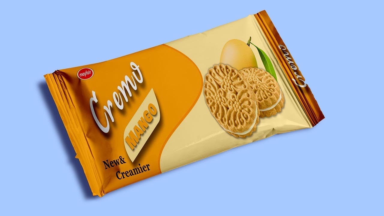 How To Make Biscuit Pack Design | Packaging Design Tutorial | Photoshop ...