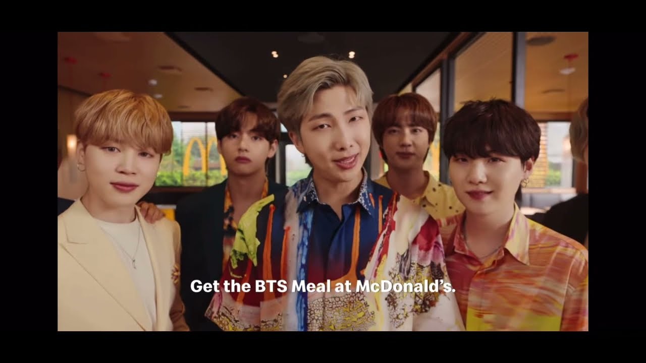 The unreleased BTS meal commercial - YouTube