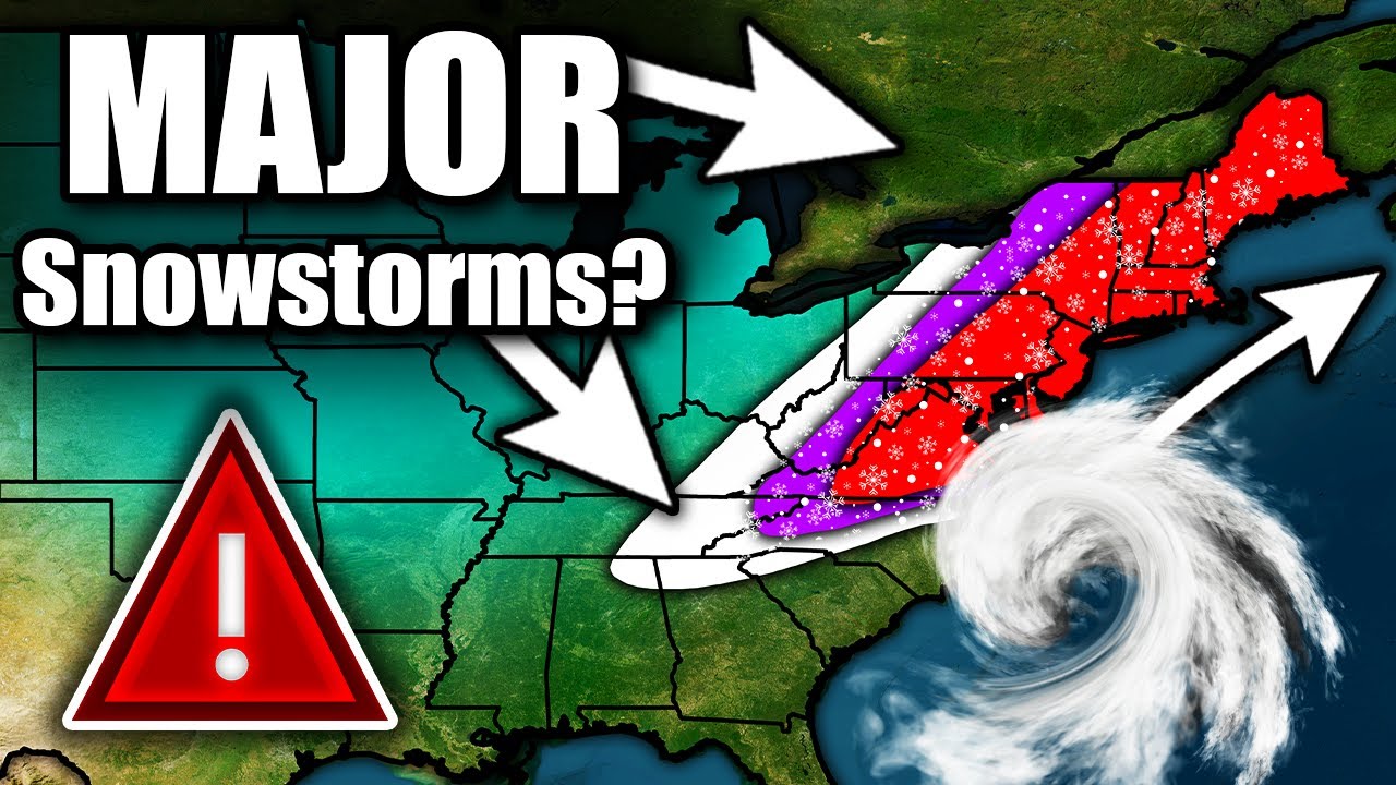 When Severe Cold & Major Snowstorms Will Return to the East - YouTube