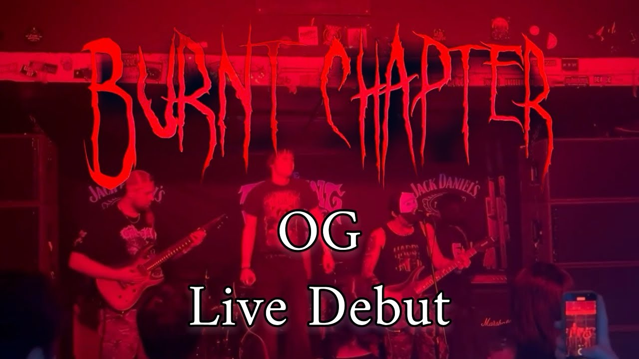 Burnt Chapter - OG Live Debut at The Fighting Cocks 2024 - YouTube