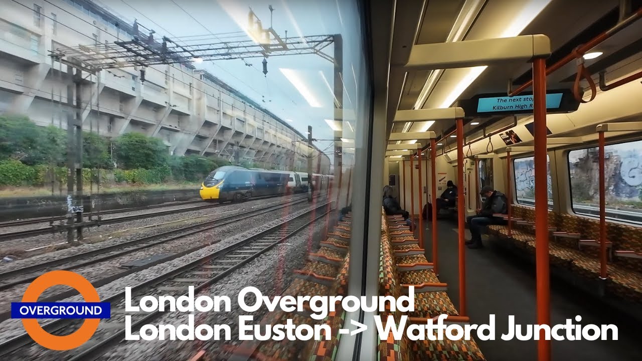 London Overground Full Journey (London Euston - Watford Junction) - YouTube