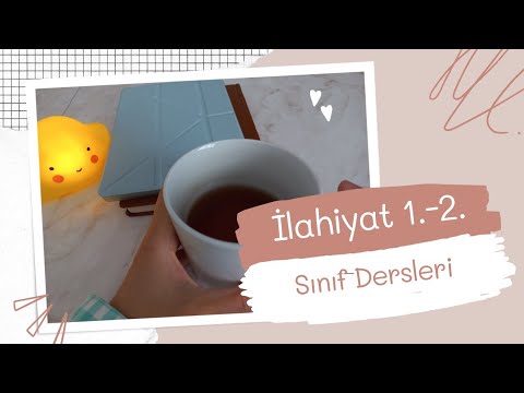 İlahiyat Fakültelerinde Hangi Dersler Var? / ilahiyat Okuyanlara Tavsiyeler-26