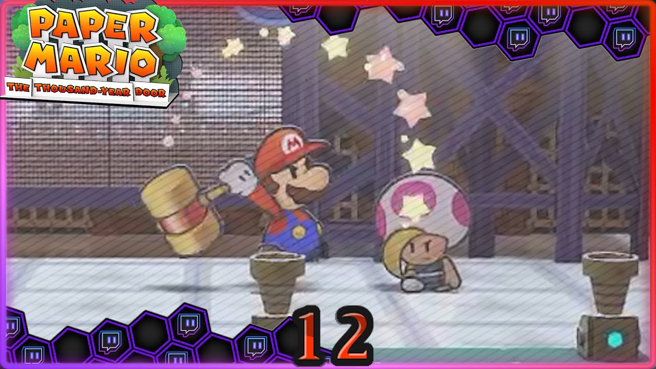 Glitz Pit Rematch | Paper Mario: The Thousand-Year Door Part 12 [Stream ...