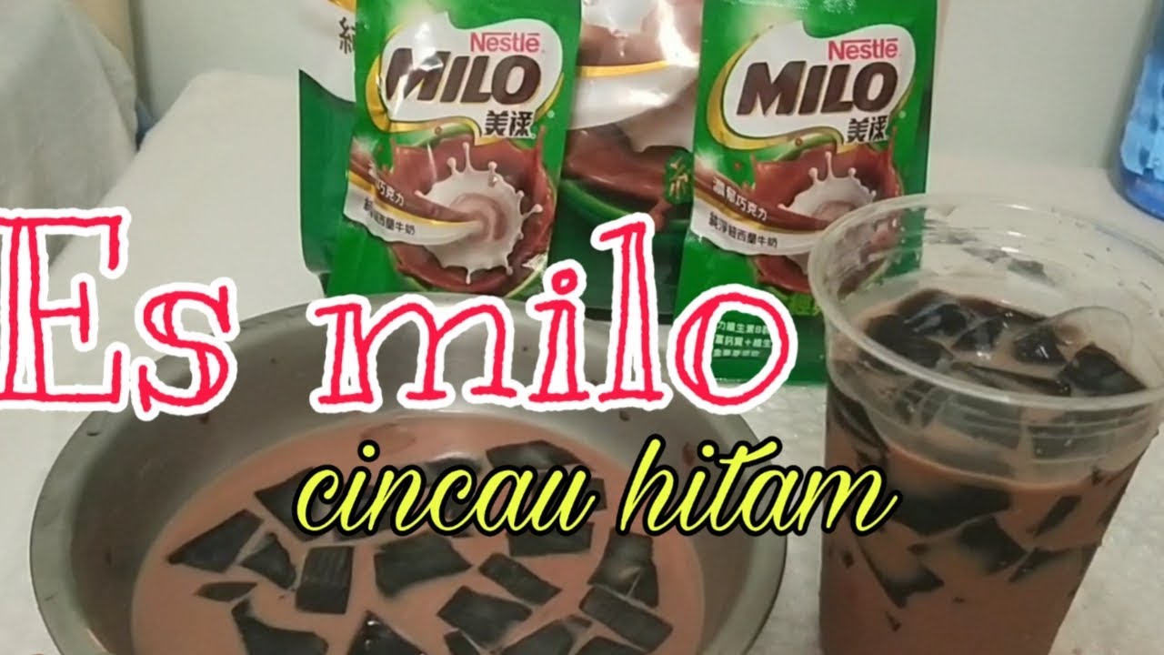 Es milo cincau - YouTube