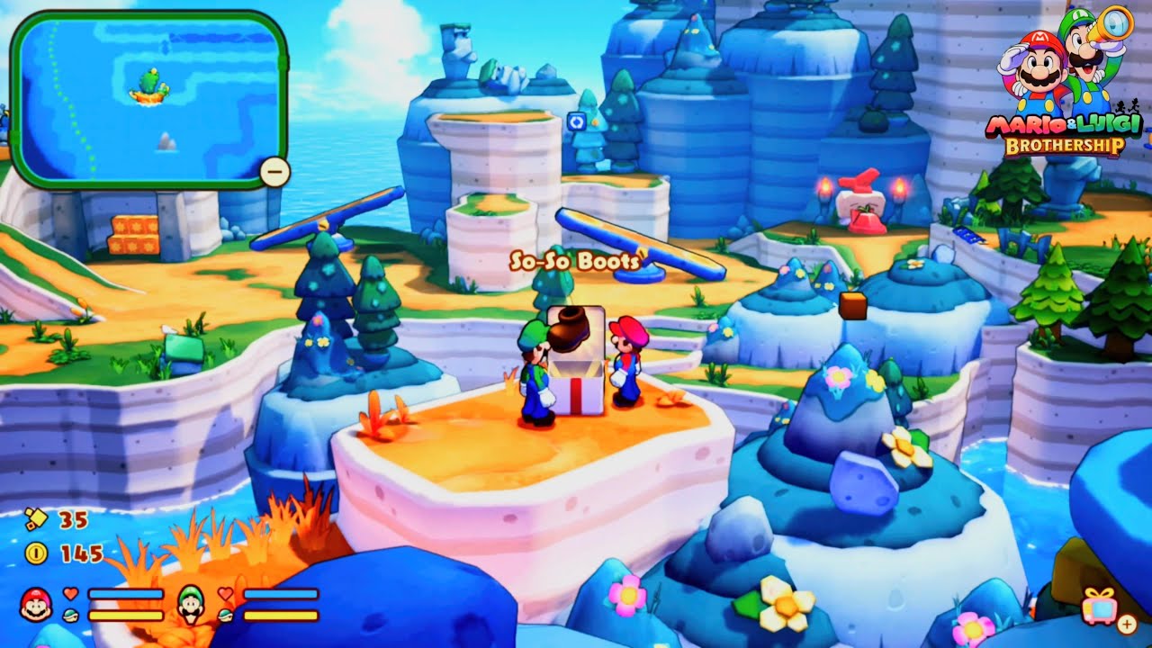 Mario & Luigi Brotherships: Return Rumbla Islands, a Boss appear ...