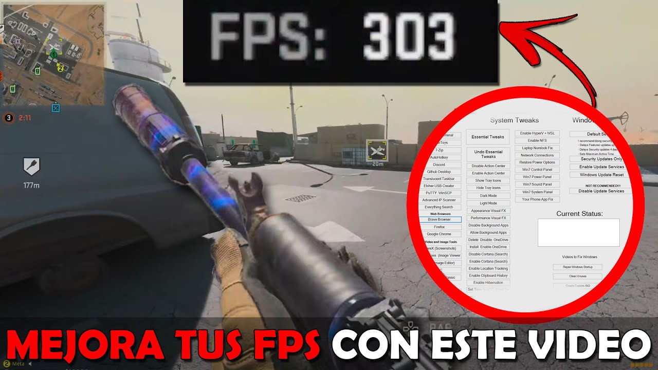 🚀 MEJORA tus FPS un 200% con ESTE VIDEO 🚀 (Mejora tu rendimiento) - YouTube